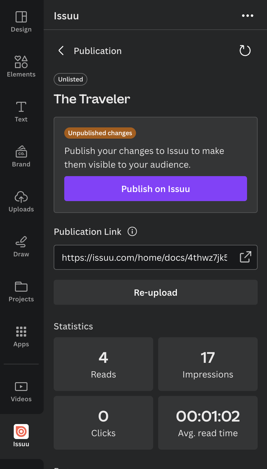 New Canva Integration – Issuu Help Center